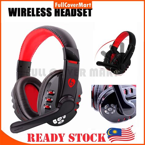 Ear23 V8 1 Wireless Bluetooth Game Headphone Stereo Gaming Headset Earphone With Mic Shopee
