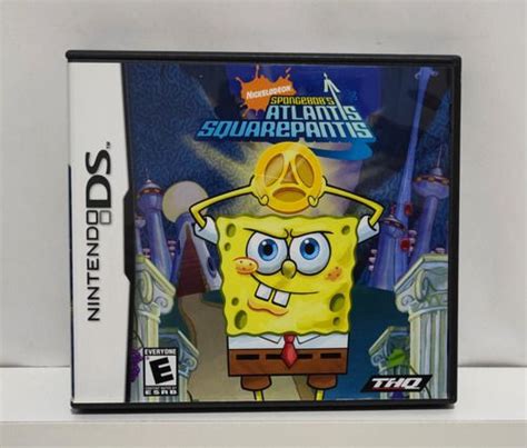 Nickelodeon Spogebobs Atlantis Squarepants Nintendo Ds Semi Novo