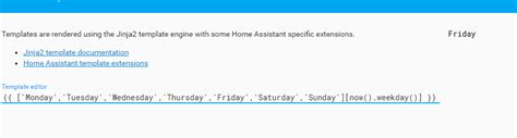 Weekday And Month Sensor Configuration Home Assistant Community