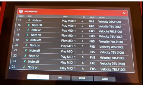 Hanging Notes With View Keyboard When Playing From An Octave Which Is Not In Range Of Currently