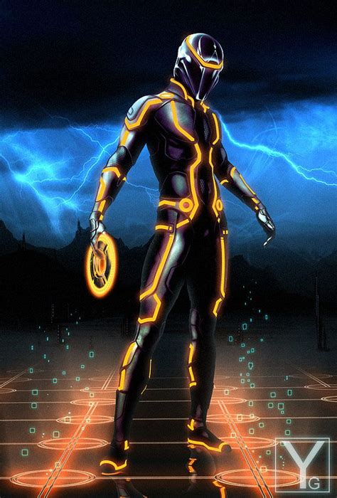 Tron Clu Tron Pictures Tron Character Orange Tron