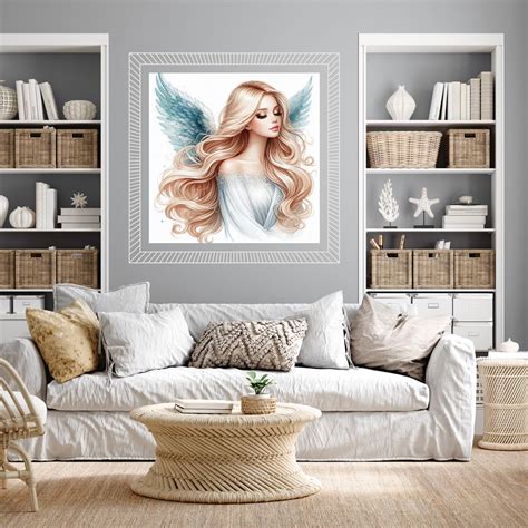 10 Beautiful Angel Clipart Images Celestial Guardian Illustration
