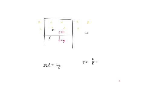 SOLVED The Figure Shows A U Shaped Conducting Rail That Is Oriented