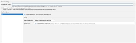 Android Cannot Run Gradle Test Tasks Because Of Java Lang Noclassdeffounderror Jdk Internal