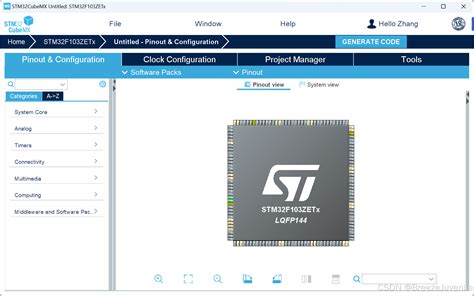 Stm32按键中断案例（hal库实现） 技术栈