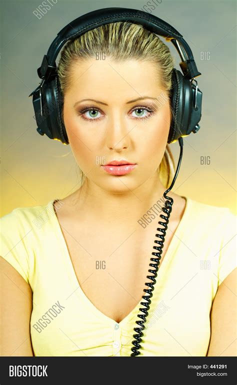 Sexy Girl Headphones Image Photo Free Trial Bigstock
