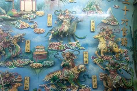 虎腹內部三十六官將雕刻｜國家文化記憶庫 20