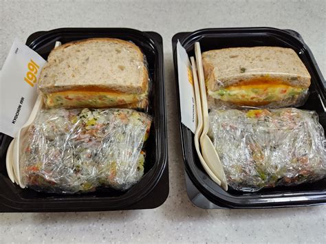 기내식 도시락 만들기 감자샐러드 감자샌드위치 And 스팸주먹밥 베이컨주먹밥 도시락 레시피