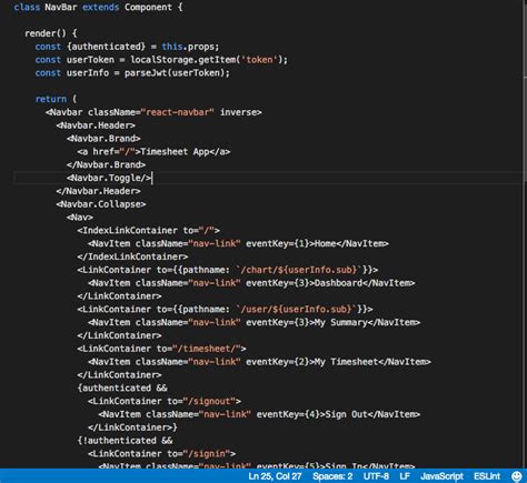 Javascript Setting Up Proper React Code Highlighting In Visual Studio