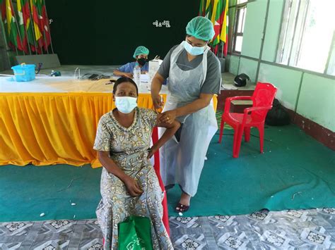 ကျိန္တလီမြို့၌ အသက် ၄၅ နှစ်အထက် ပြည်သူများအား ကိုဗစ် ၁၉ ရောဂါ ကာကွယ်ဆေး စတုတ္ထနေ့ဆက်လက်ထိုးန