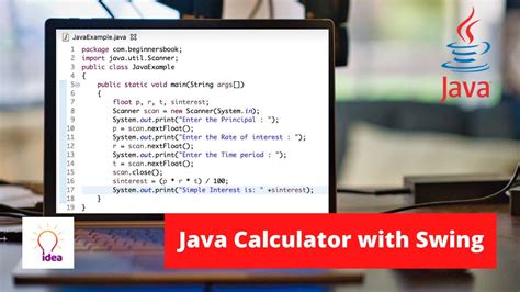 Java Calculator With Swing Java Project Youtube