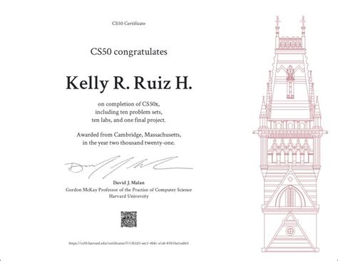 Kelly R On Linkedin Cs50 Computerscience Harvarduniversity Programming