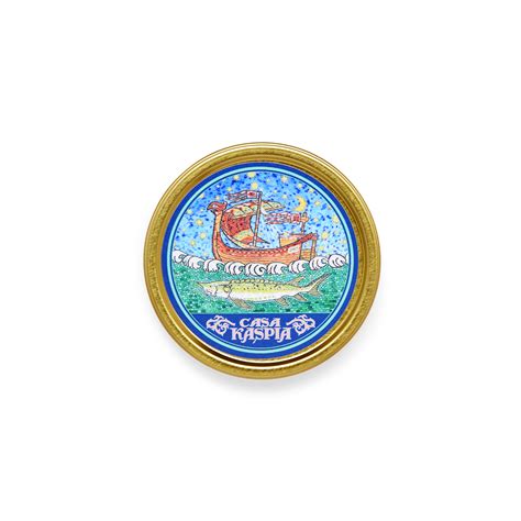 Casa Kaspia Tin Of Baeri Imperial Caviar 30g Caviar Kaspia