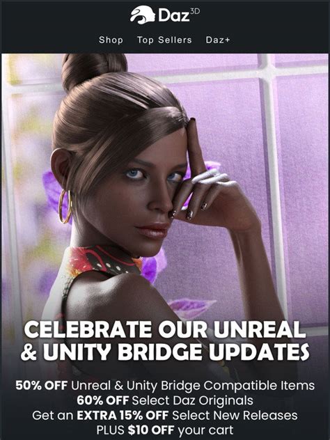 Daz 3d Celebrate Our Unreal Unity Bridge Updates With Storewide Savings Milled