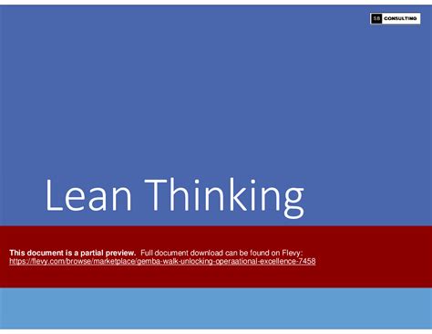 Gemba Walk Unlocking Operational Excellence Ppt Slide Deck