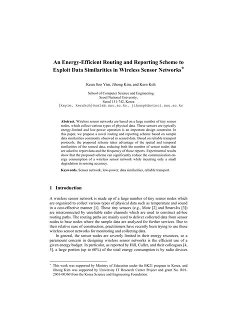 Pdf An Energy Efficient Routing And Reporting Scheme To Exploit Data