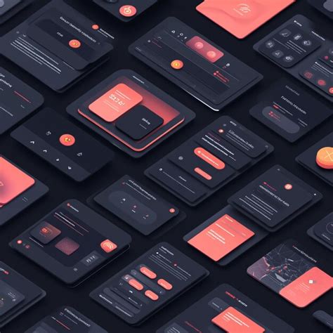 具有一致設計模式的可重用 Ui 元素的組件庫 Premium Ai Generated Image