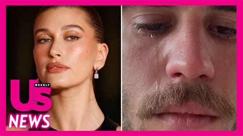 Justin Bieber Breaks Down In Tears Wife Hailey Bieber Says Hes A Pretty Crier