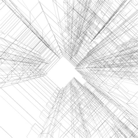 Premium Photo Architecture Inside 3d Rendering