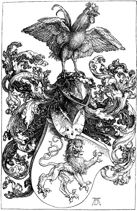 The Coat Of Arms With The Cock ClipArt ETC