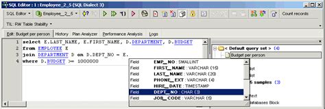 The Database Experts Doc Sql Editor