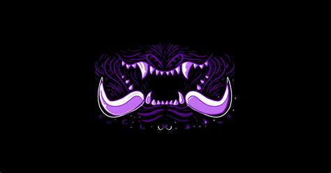 Oni Teeth Oni Mask Posters And Art Prints Teepublic