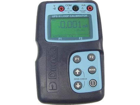 Druck Ups Iii Loop Calibrator Loop Calibrators Instrumart