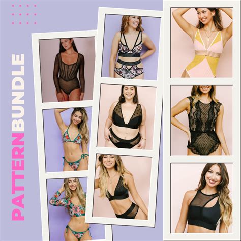 Lingerie Sewing Pattern By Madalynne Intimates Simplicity Patterns