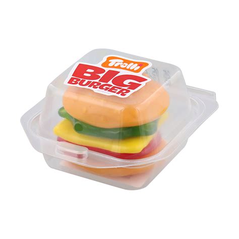 Trolli Big Burger Gummy Candy 50g Sweet Avenue