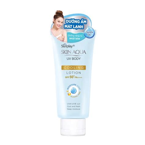 Kem Chống Nắng Body Sunplay Skin Aqua Uv Body Cooling Lotion Spf 50 Pa