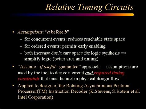 Synthesis Of Asynchronous Control Circuits With Automatically Generated