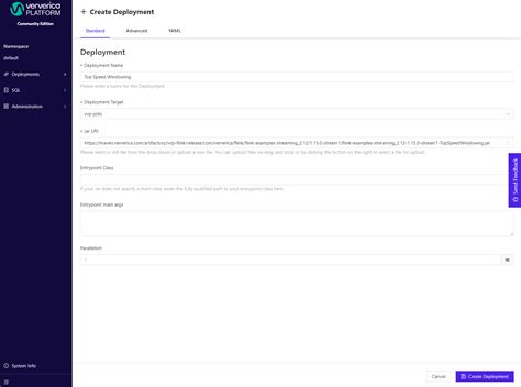 Getting Started Flink Operations Ververica Documentation