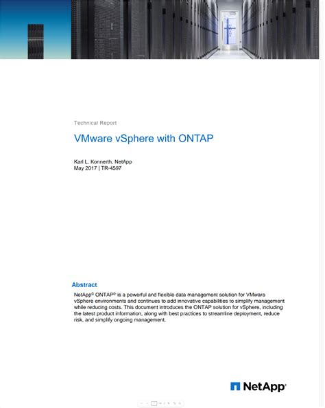 Vmware Vsphere 6 On Netapp Clustered Data Expert Training