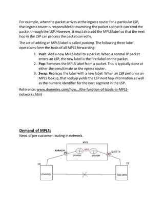 MPLS PDF