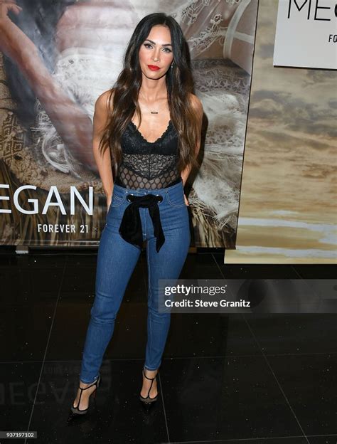 Actress Megan Fox Appears At Forever 21 To Promote Her New Role As