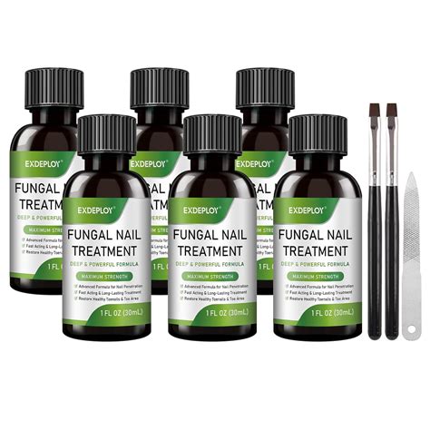 6 Pack Toenail Fungus Treatment Extra Strength With 25