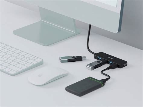Mbeat Port Usb C Hub With Usb C Dc Port Usb Travel Hub Mbeat