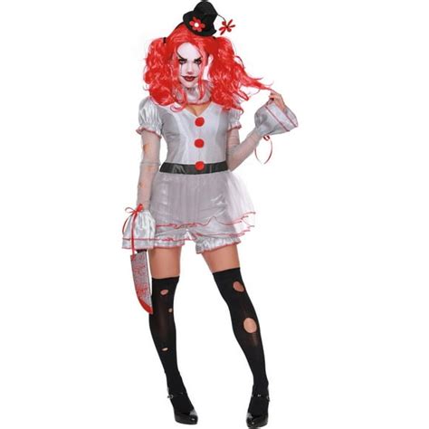 Womens Sexy Clown Costume