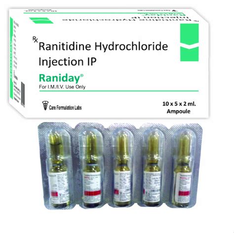 Ranitidine Hydrochloride Injection Ip 50 Mg At ₹ 6unit In Patna Id