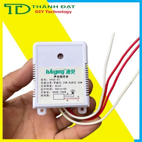 Bộ Điều Khiển Bật Tắt Đèn Led 220v Công Suất 40w Cảm Biến Ánh Sáng Shopee Việt Nam