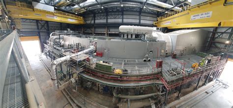 Installation of a turbine in the Be’er Tuvia IPM power plant - קבוצת ברנד