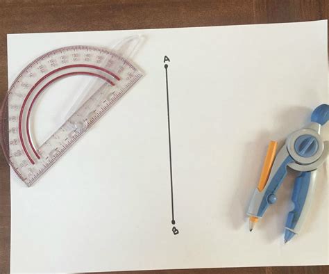 Constructing Perpendicular Lines 6 Steps With Pictures Instructables