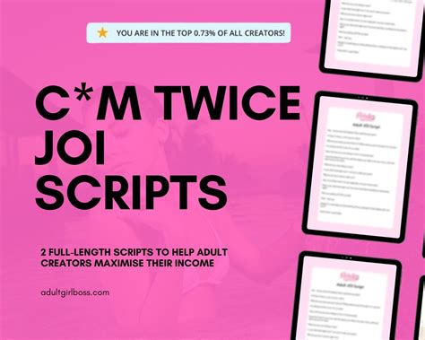 Cm Twice Joi Scripts For Onlyfans Fansly Loyalfans Captivating Instructions And Encouragement