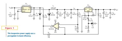 Three Terminal Linear Regulator Expansion Flow Circuit Diagram Next Electronics
