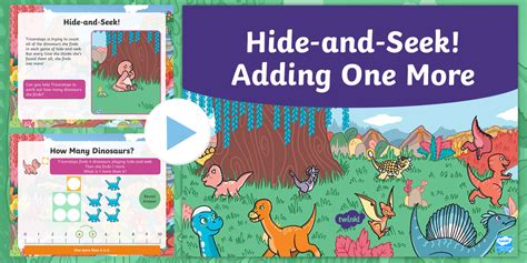 Hide A Saurus Adding One More Powerpoint Teacher Made