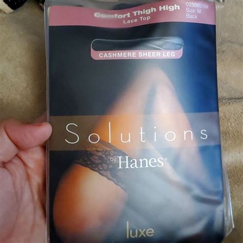 Hanes Intimates And Sleepwear Hanes Luxe Thigh High Poshmark