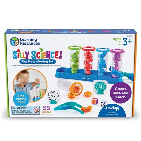 Learning Resources Silly Science Fine Motor Sorting Set Supplies For