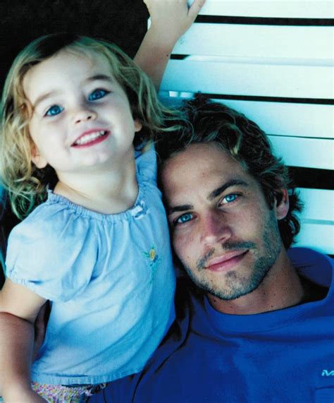 Paul Walker Familie Fotos