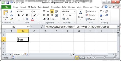 Choose Formula Pk An Excel Expert