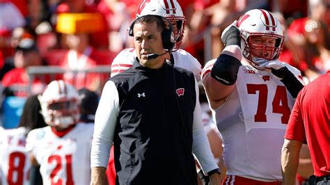 Luke Fickells First Season At Wisconsin Ends In Frustration